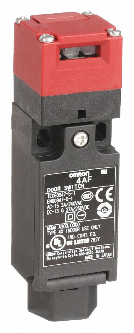 OMRON, D4NS Series, 1NO/1NC, Safety Interlock Switch - 20LF01|D4NS-4AF ...