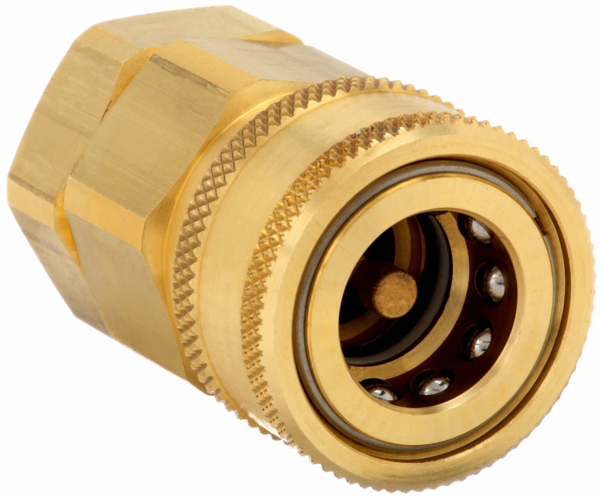 SNAP-TITE, 1 in Coupling Size, Brass, Hydraulic Quick Connect Hose ...