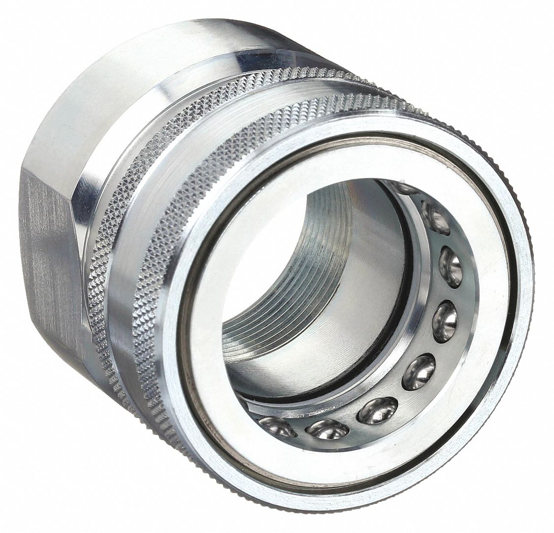 SNAP-TITE, 1 in Coupling Size, Steel, Hydraulic Quick Connect Hose ...