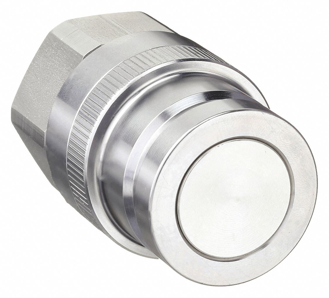 PARKER, 1 in Coupling Size, High Pressure Stainless Steel, Hydraulic ...