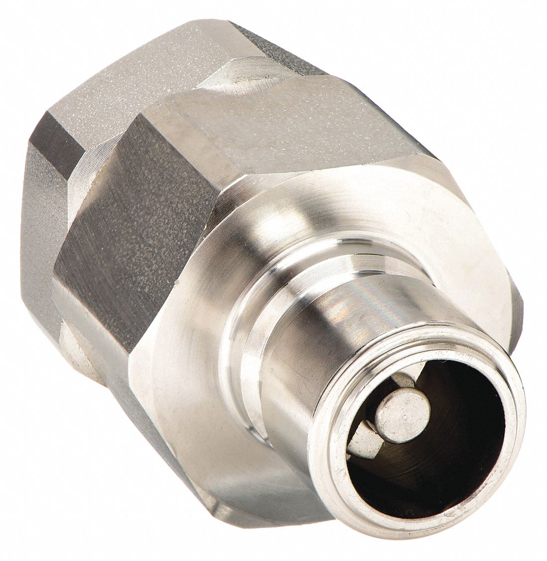 SNAP-TITE, 1 1/2 in Coupling Size, 316 Stainless Steel, Hydraulic Quick ...
