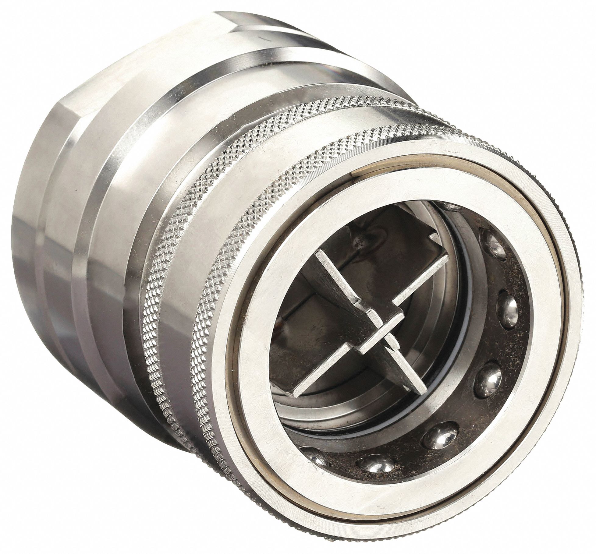 SNAP-TITE, 2 in Coupling Size, 316 Stainless Steel, Hydraulic Quick ...
