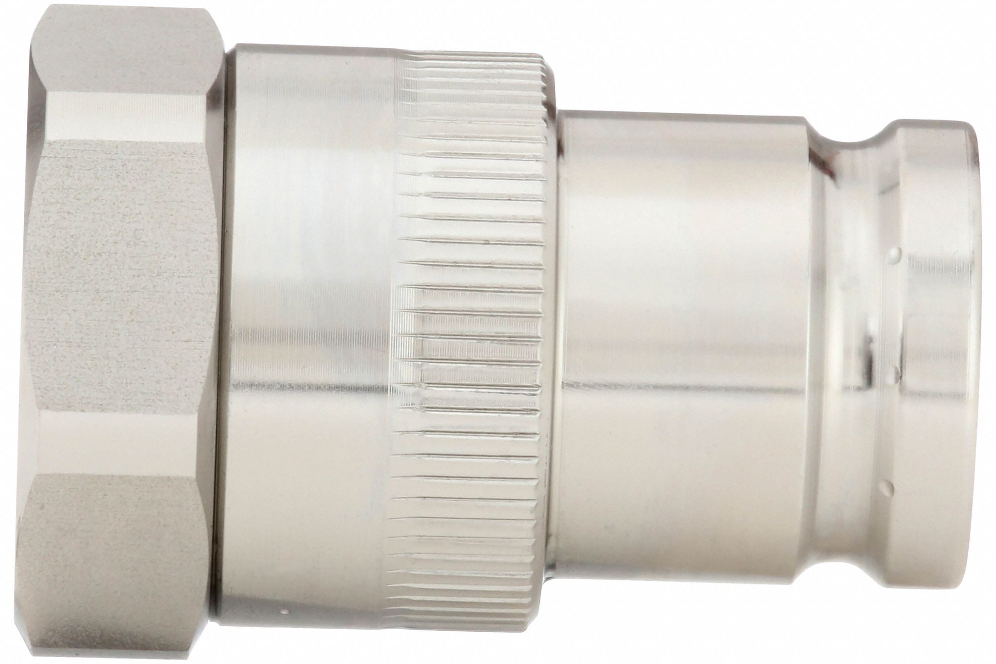 PARKER, 1/2 in Coupling Size, 316 Stainless Steel, Hydraulic Quick ...