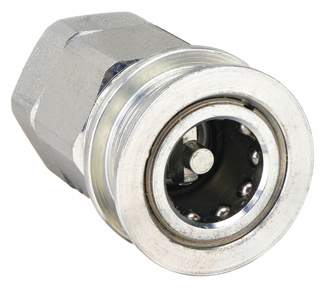 SNAP-TITE, 1/2 in Coupling Size, Steel, Hydraulic Quick Connect Hose ...