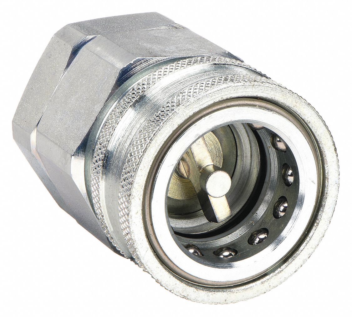 SNAP-TITE, 1 in Coupling Size, Steel, Hydraulic Quick Connect Hose ...