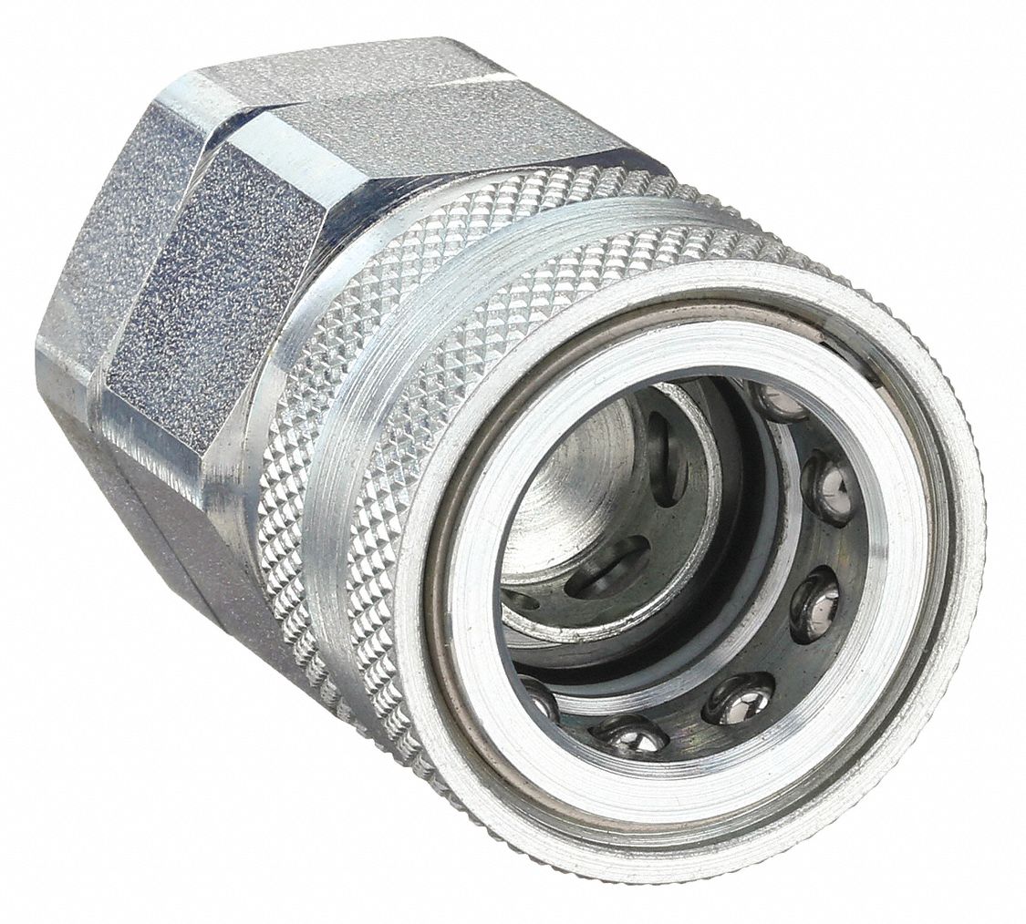 SNAP-TITE, 3/4 in Coupling Size, Steel, Hydraulic Quick Connect Hose ...