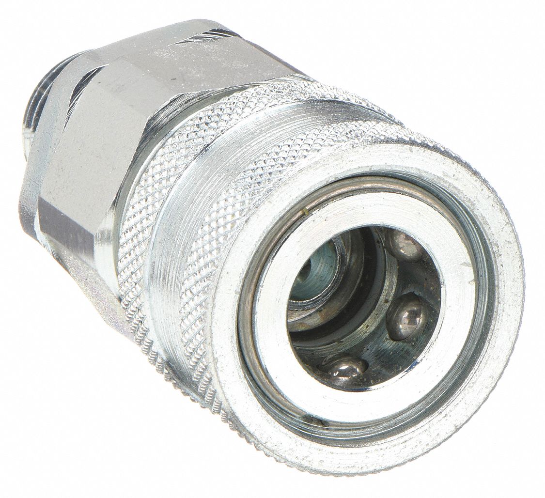 SNAP-TITE, 3/8 in Coupling Size, Steel, Hydraulic Quick Connect Hose ...