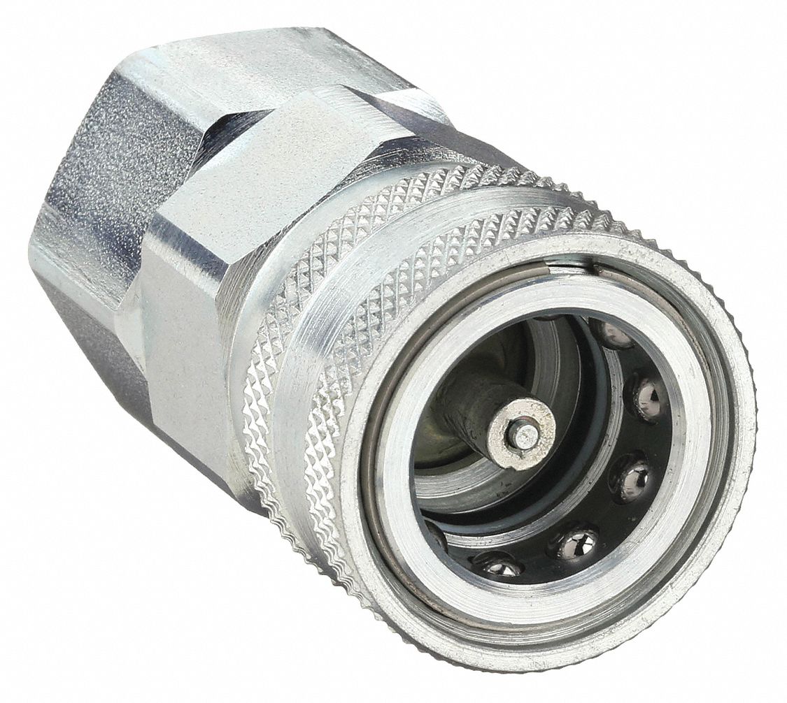 SNAP-TITE, 3/4 in Coupling Size, Steel, Hydraulic Quick Connect Hose ...