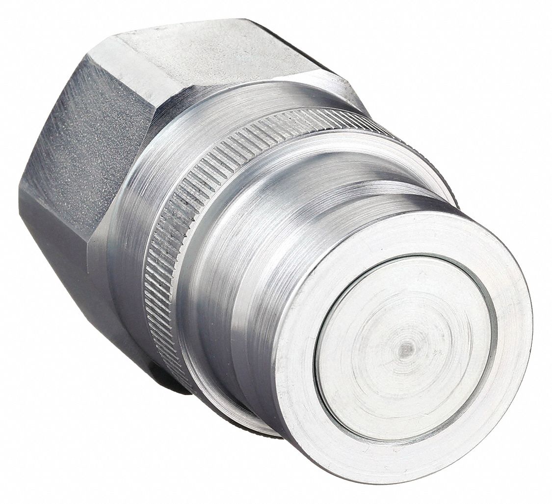 PARKER, 1 in Coupling Size, Steel, Hydraulic Quick Connect Hose ...