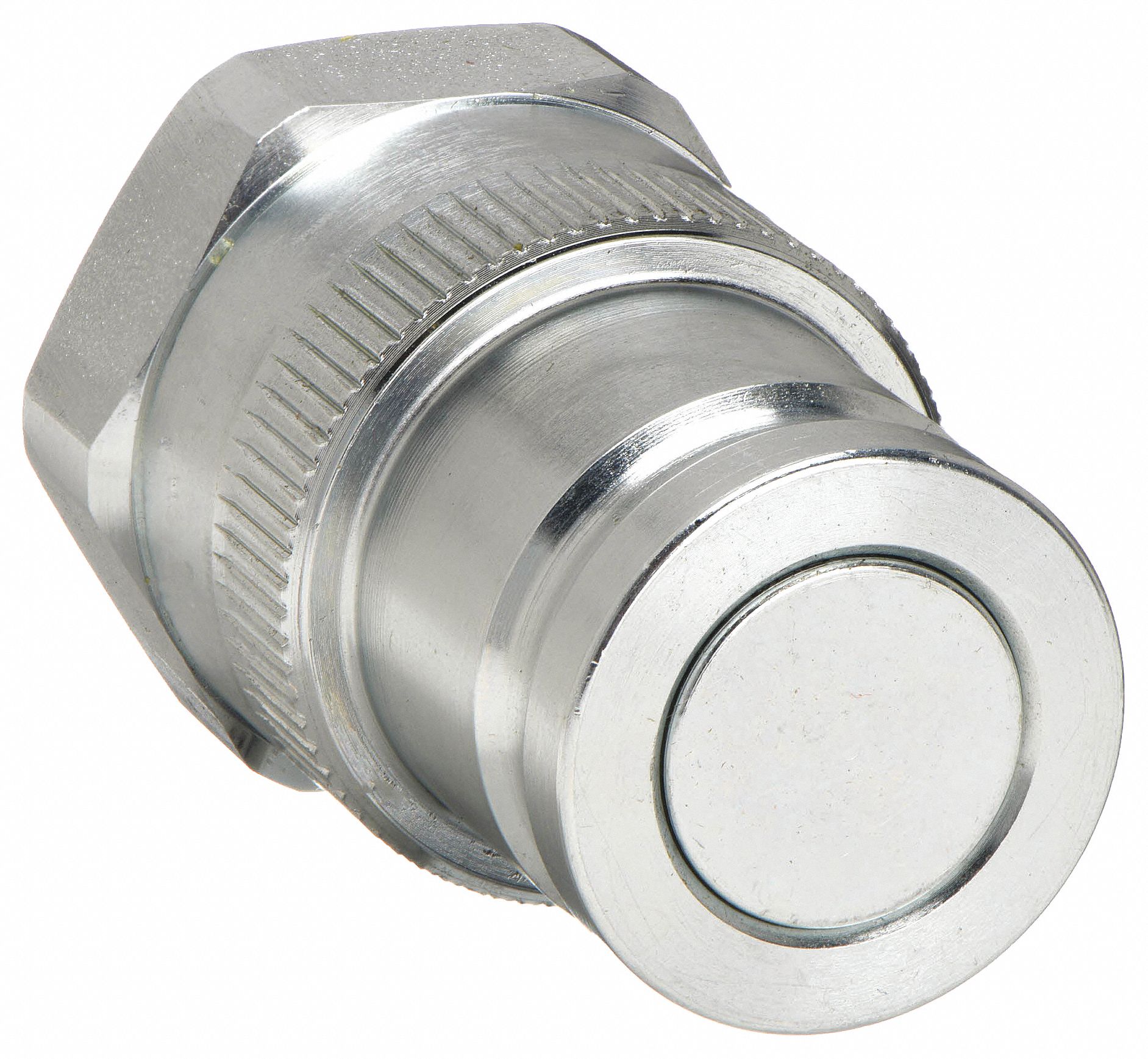 PARKER, 1/2 in Coupling Size, Steel, Hydraulic Quick Connect Hose Coupling - 20LJ90|71-3N8-8EF ...