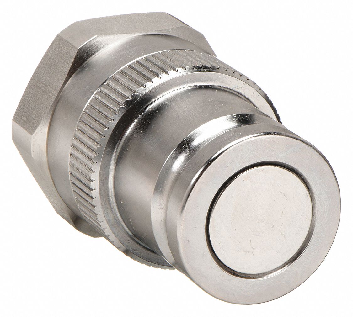 PARKER, 1/2 in Coupling Size, Steel, Hydraulic Quick Connect Hose ...