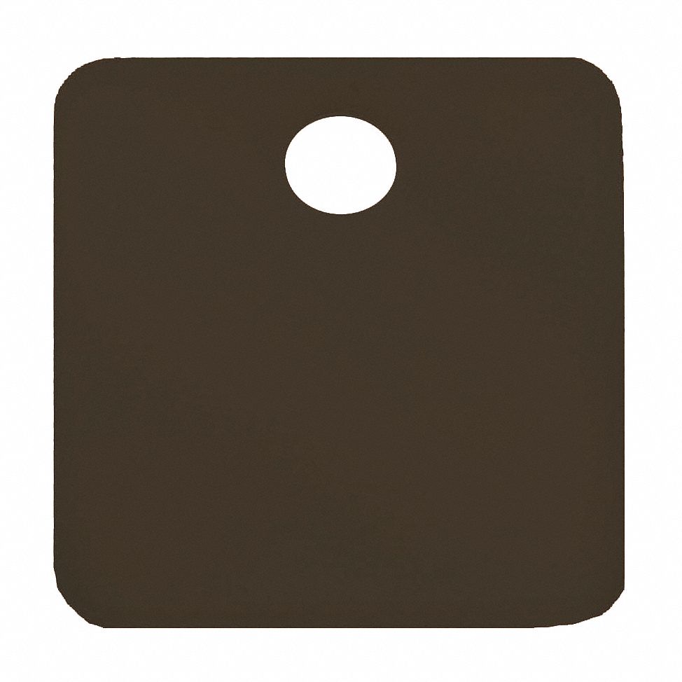 C.H. HANSON, Aluminum, Black, Blank Tag - 20LR78|43025 - Grainger