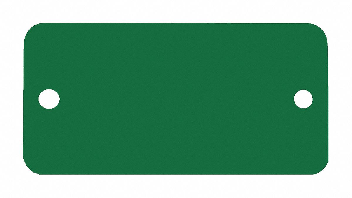 C.H. HANSON, Aluminum, Green, Blank Tag - 20LT50|43101 - Grainger