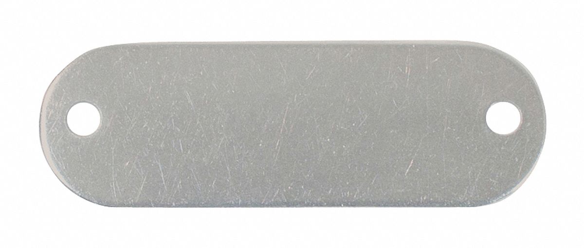 C.H. HANSON, Stainless Steel, Silver, Blank Tag - 20LT57|43108 - Grainger