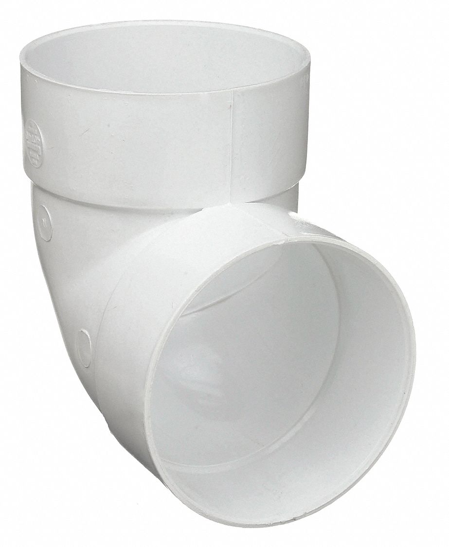 4 in x 4 in Fitting Pipe Size, Socket x Socket, Short Turn Elbow, 90 ...