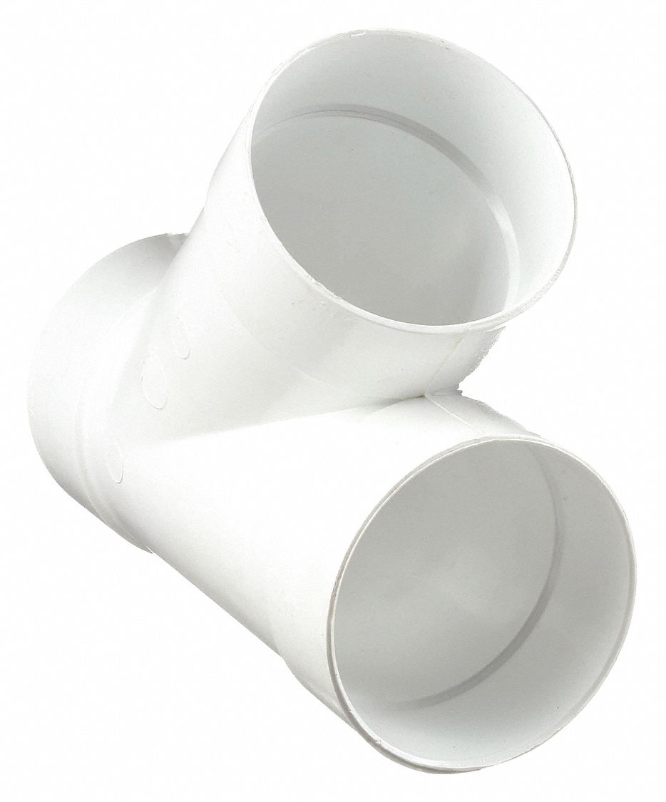 4 in x 4 in x 4 in Fitting Pipe Size, Socket x Socket x Socket, Wye ...