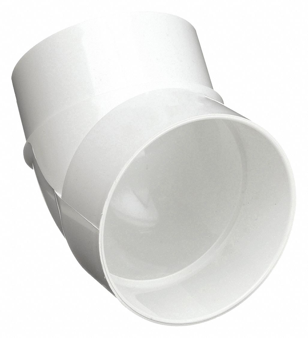 4 in x 4 in Fitting Pipe Size, Socket x Socket, Street Elbow, 45 ...