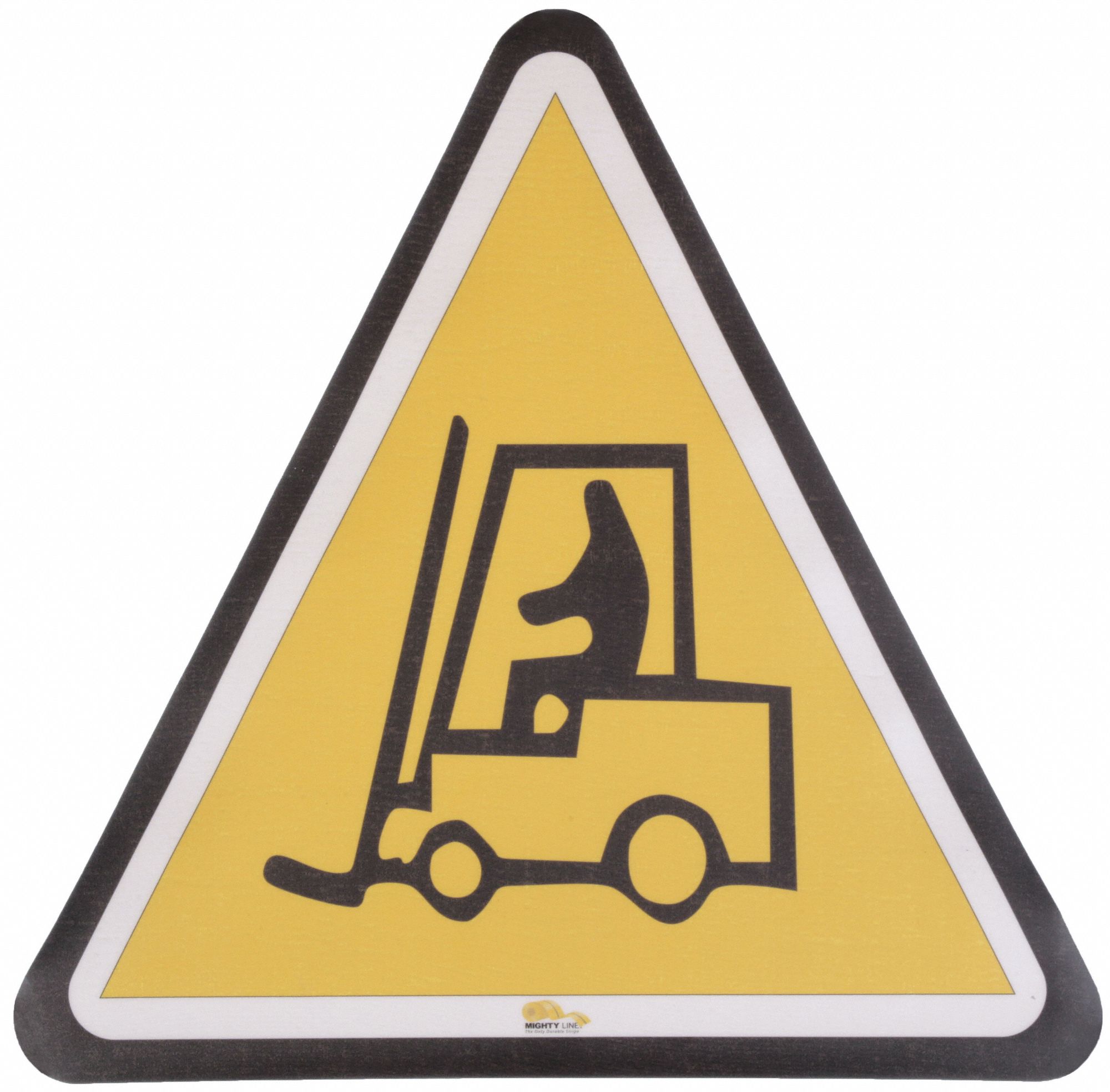 Heavy Duty Industrial Grade Composite, Adhesive Sign Mounting, Triangle ...