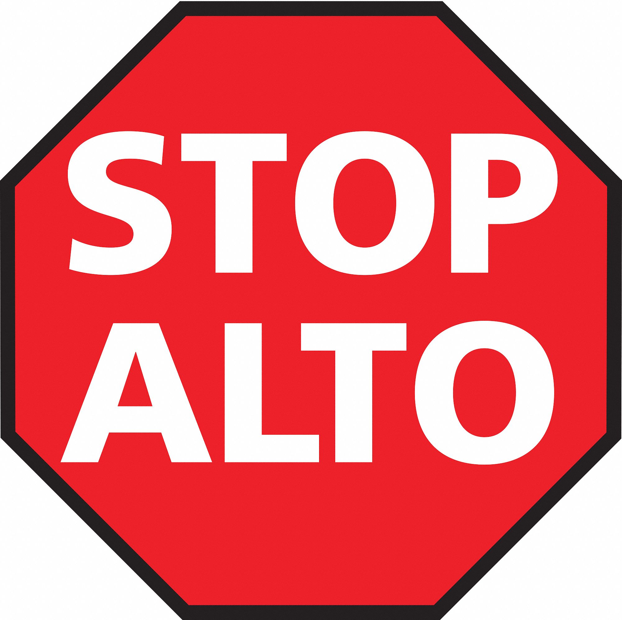 Heavy Duty Industrial Grade Composite, Adhesive Sign Mounting, Floor ...