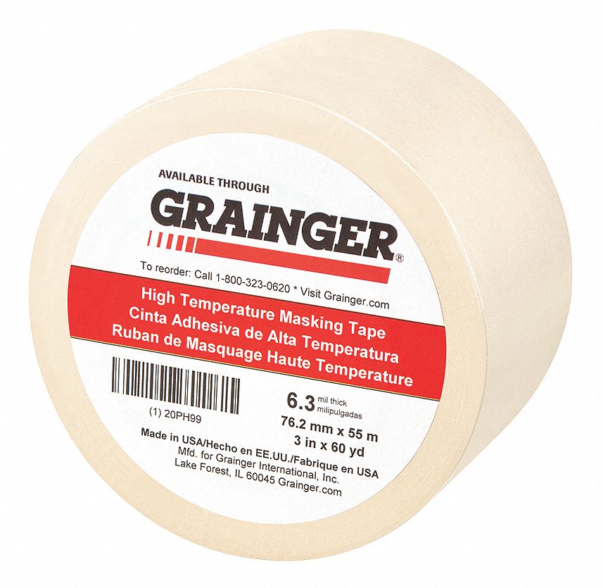 3 in Wd, 60 yd Lg, Painter's Tape - 20PH99|20PH99 - Grainger
