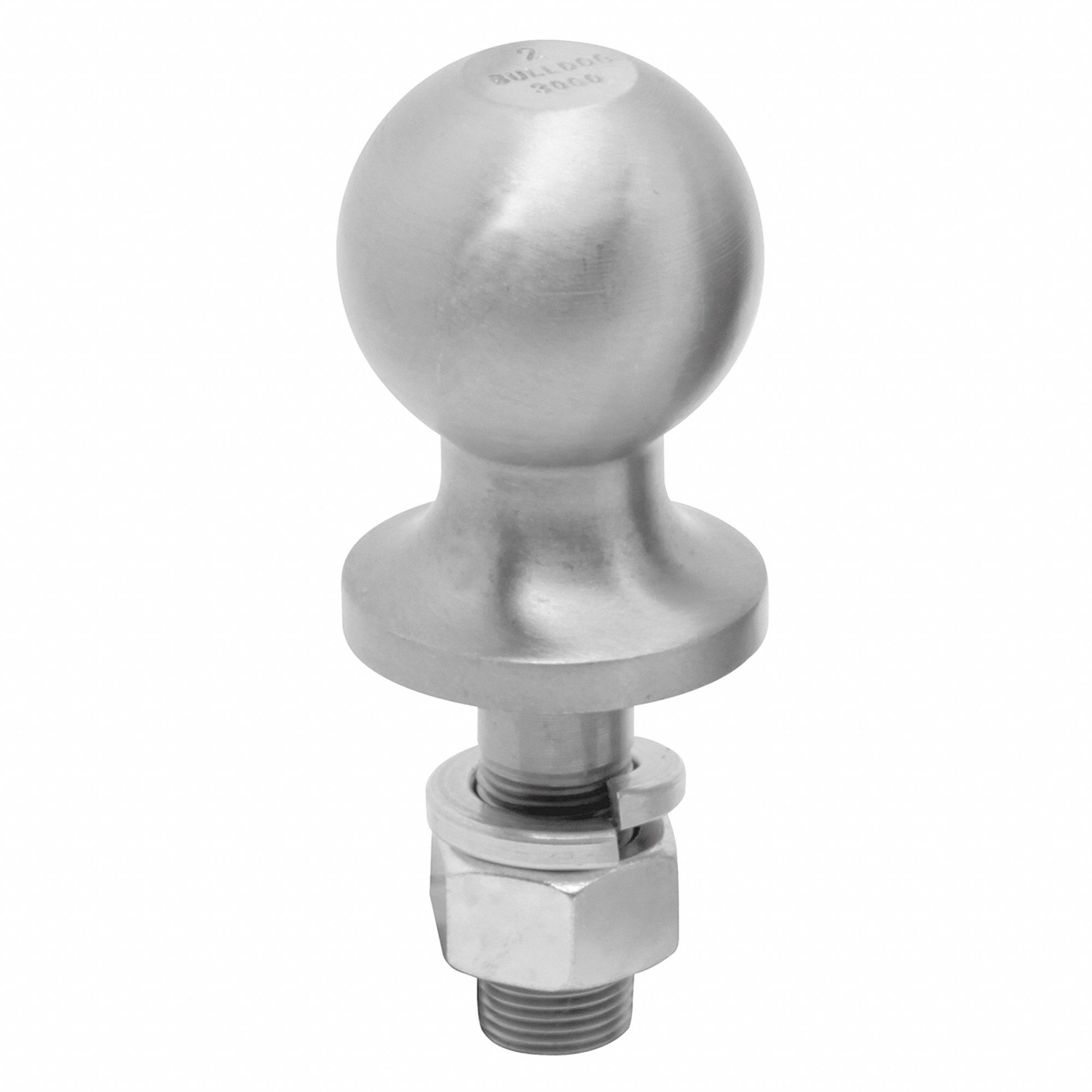 REESE Trailer Ball: II, 3,000 lb Gross Vehicle Wt Capacity, 2 in Ball ...