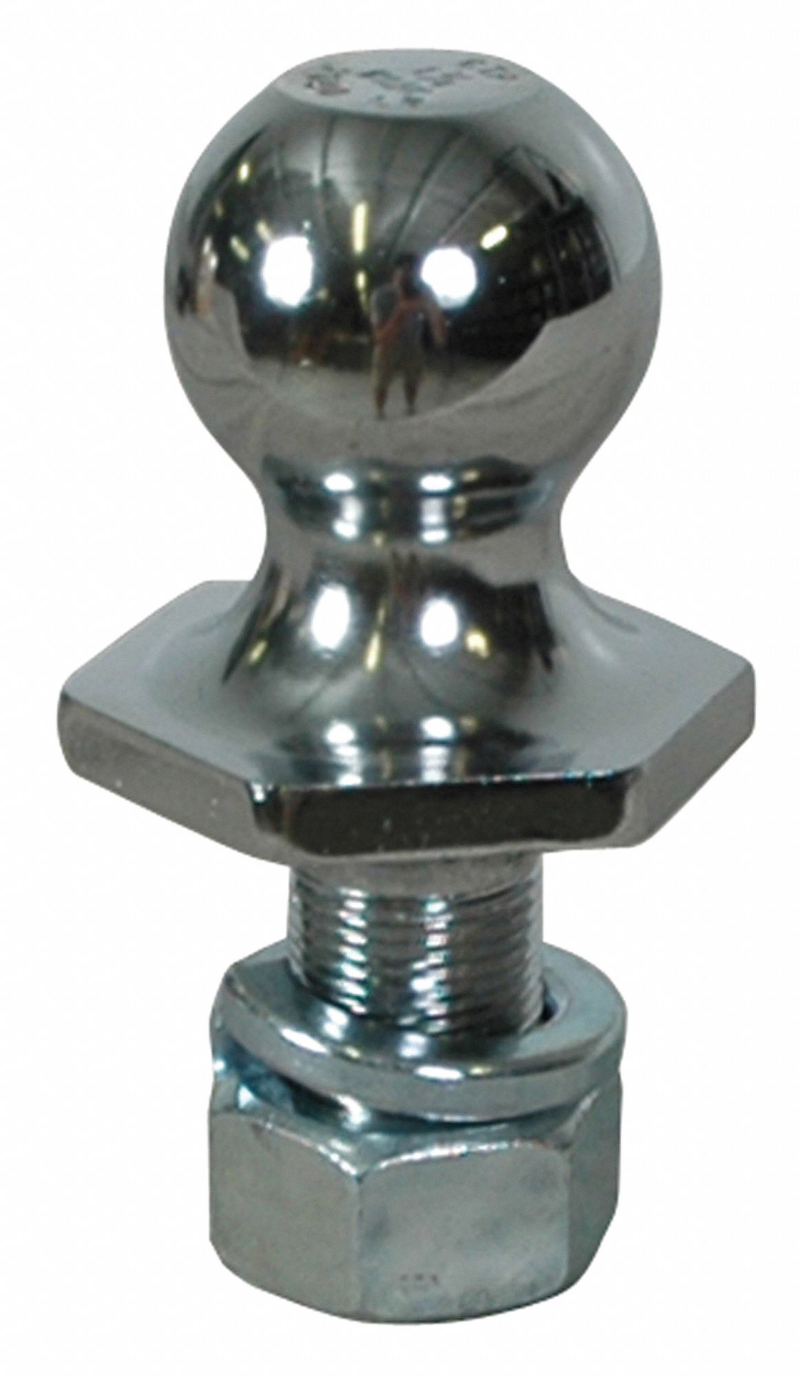 REESE Trailer Ball: I, 2,000 lb Gross Vehicle Wt Capacity, 1 7/8 in ...