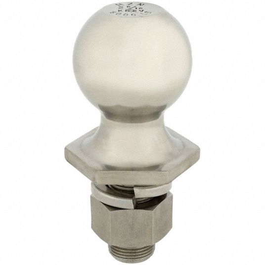 REESE, III, 6,000 lb Gross Vehicle Wt Capacity, Trailer Ball - 20PM64 ...