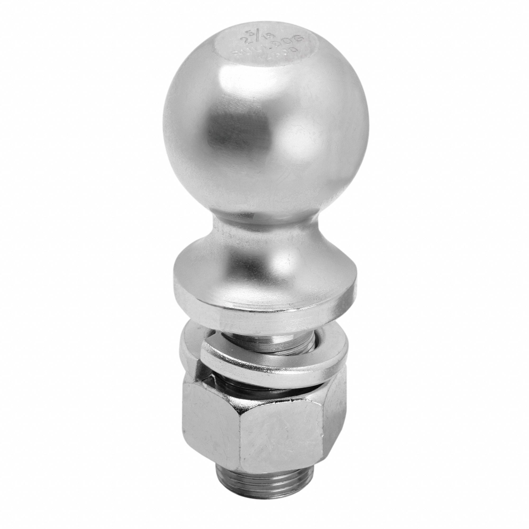 BULLDOG Machined Coupler Ball, Chrome - 20PN18|028400 - Grainger
