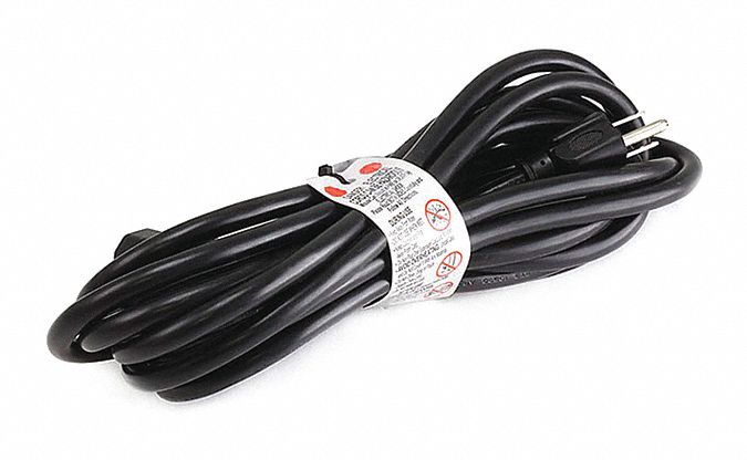 MONOPRICE, 15 ft Lg, NEMA 5-15P Plug, PC Power Cord - 20PX11|20PX11ID ...