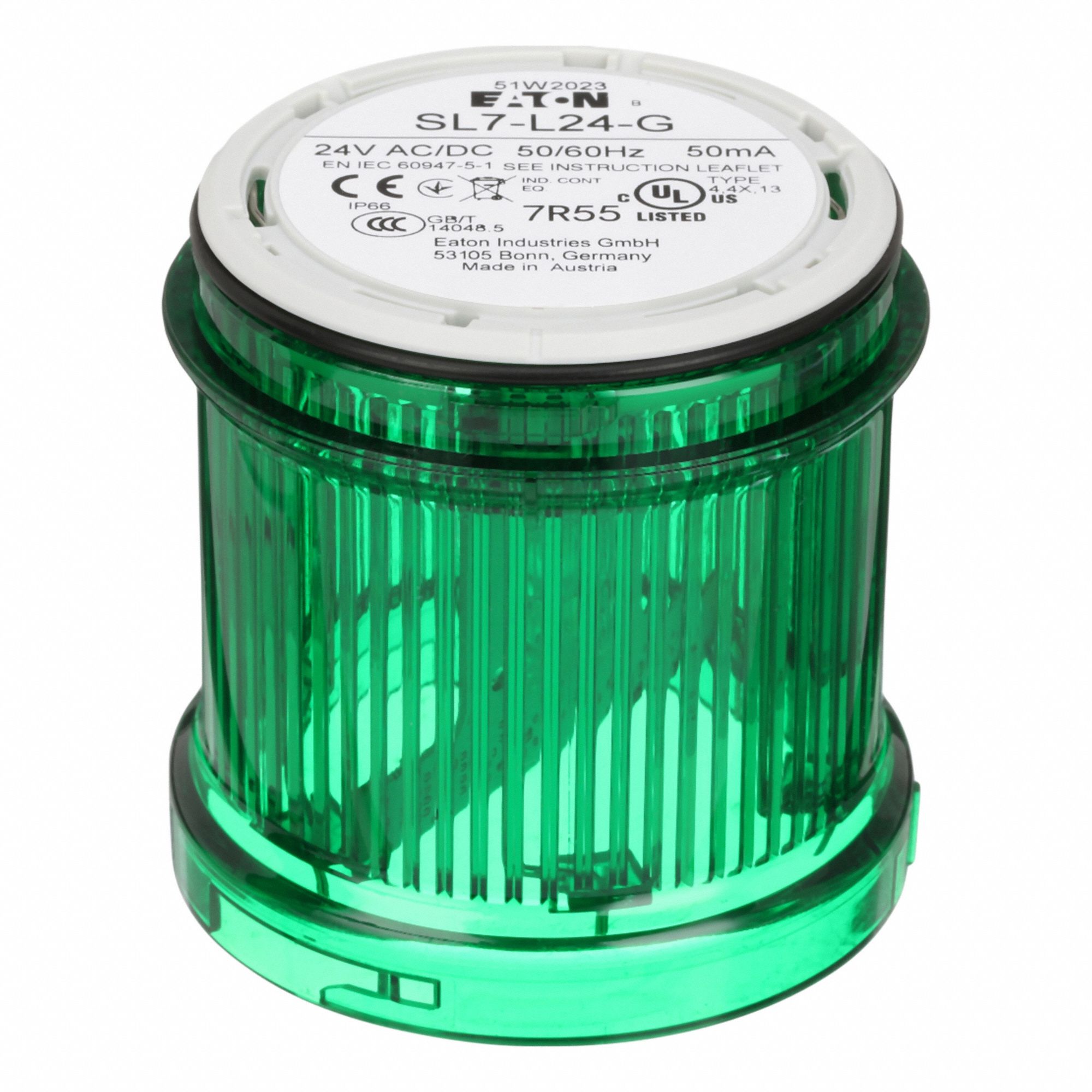 EATON, Steady, 24V AC/24V DC, Tower Light Module - 20RA22|SL7-L24-G ...