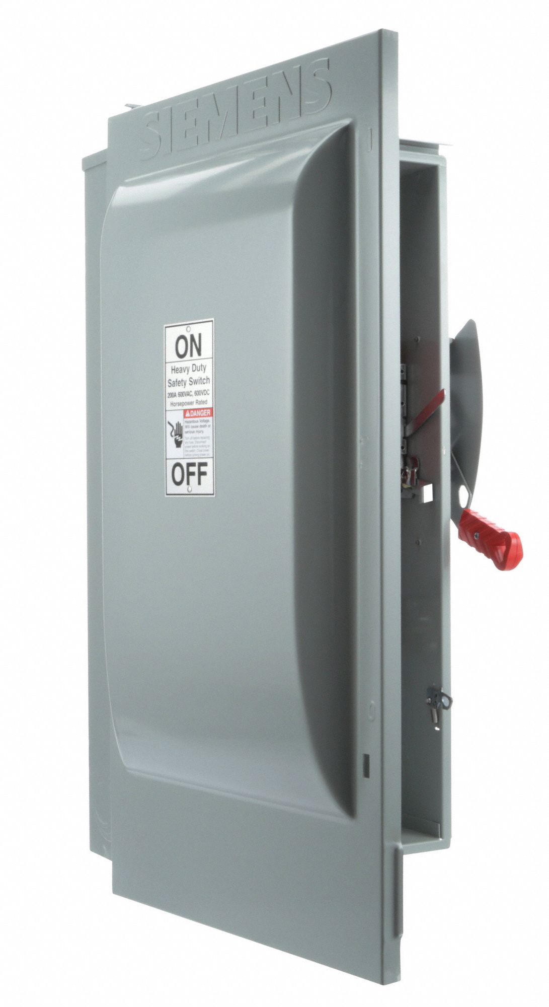 SIEMENS Safety Switch, Fusible, Heavy, 600V AC Voltage, 3 Phase, 150 hp ...