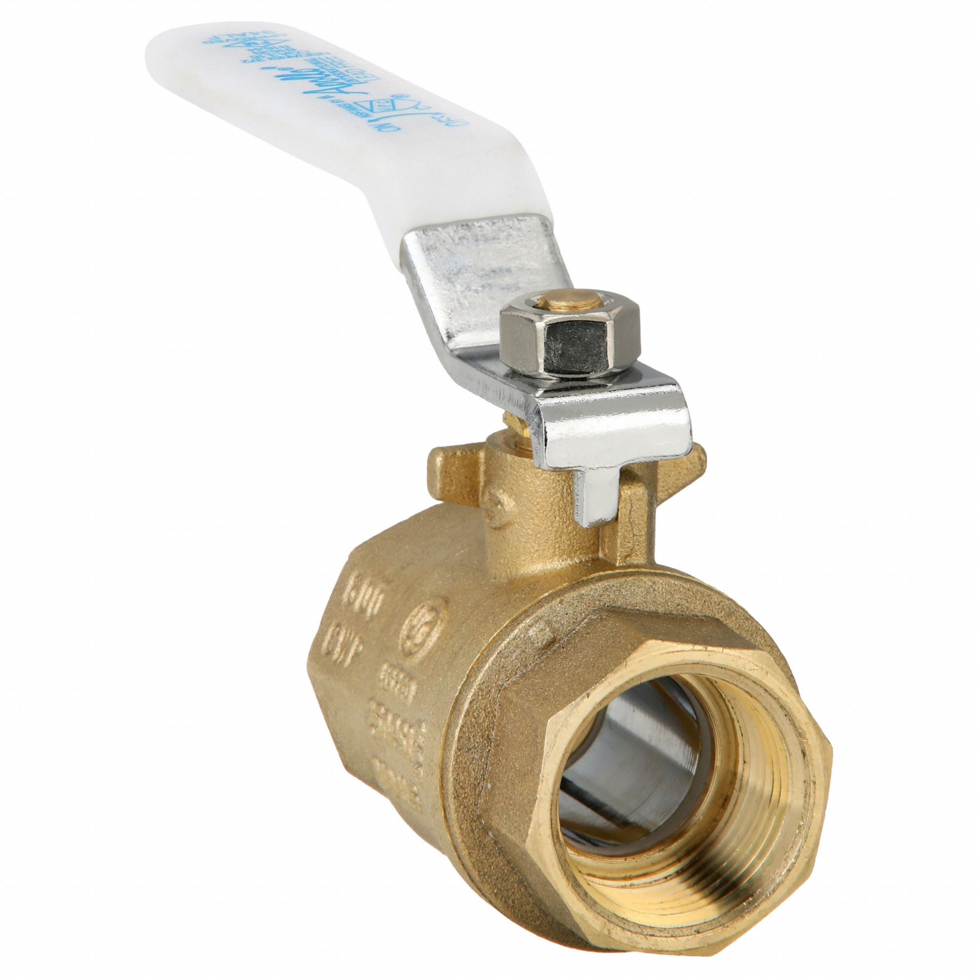 APOLLO, 3/4 in, Brass, Manual Two-Way Ball Valve - 20RE09|94ALF-104-01A - Grainger