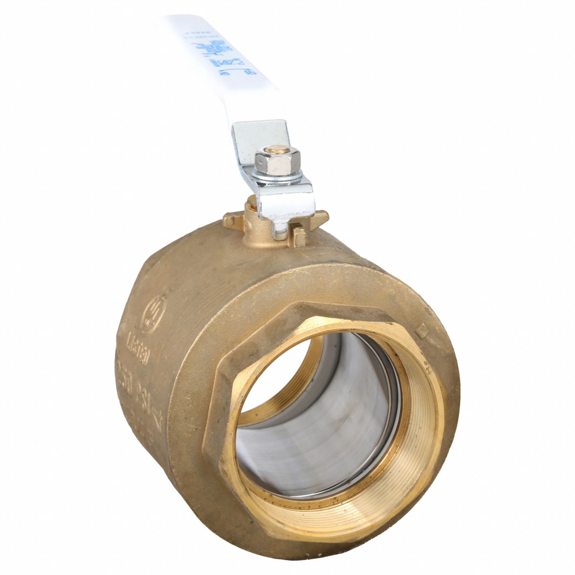 APOLLO, 4 in, Brass, Manual Two-Way Ball Valve - 20RE16|94ALF-10A-01A - Grainger