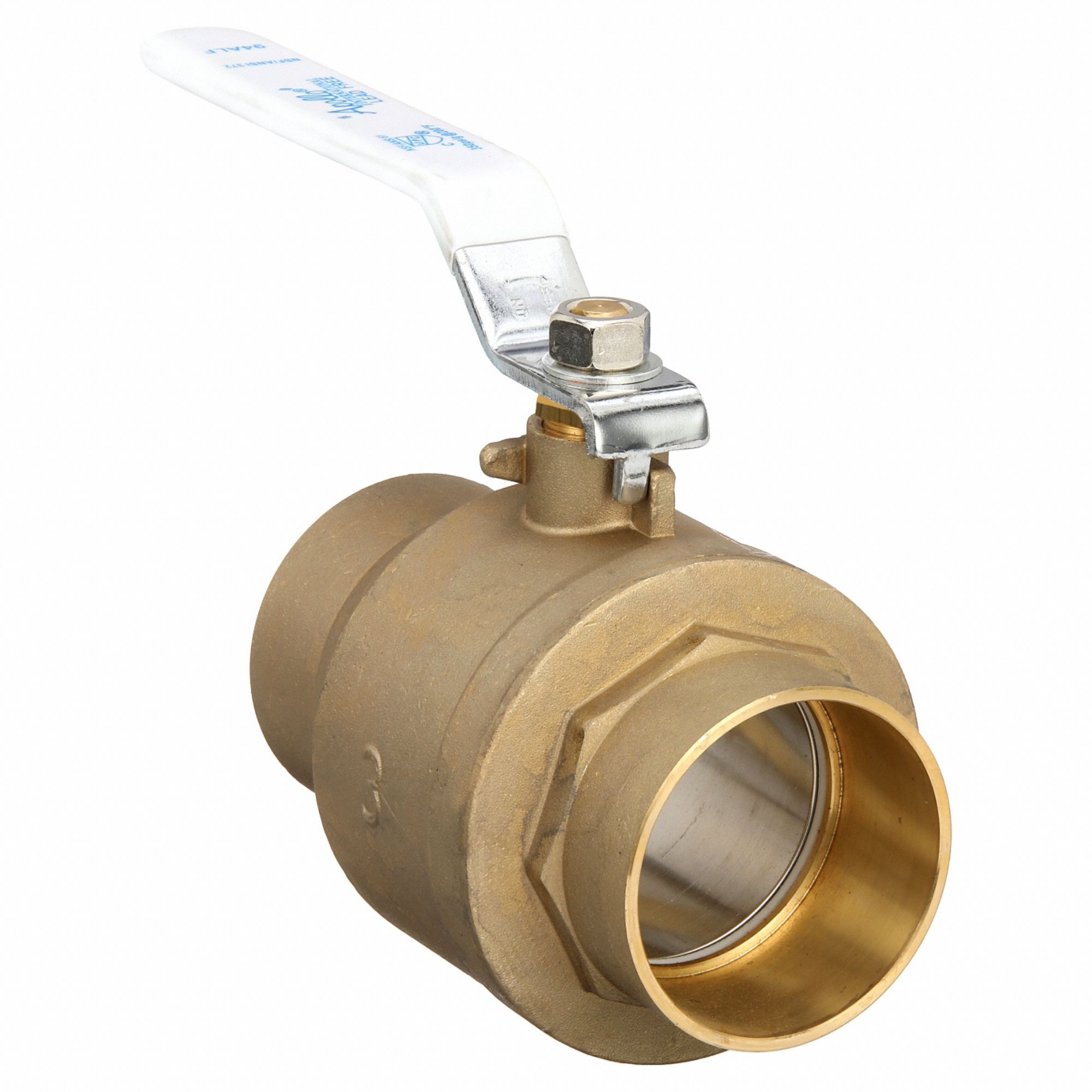 APOLLO, 3 in, Brass, Manual Two-Way Ball Valve - 20RE24|94ALF-200-01A - Grainger