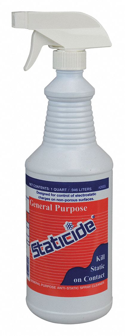 Antistat Spray Bottle,1 Quart - Grainger