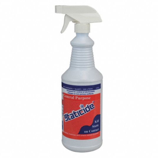 Antistat Spray Bottle,1 Quart - Grainger