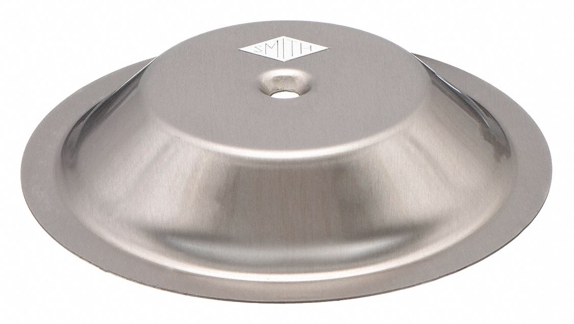 JAY R. SMITH MFG. CO, 7 1/4 in Overall Dia, 1 1/4 in Overall Ht, Floor ...