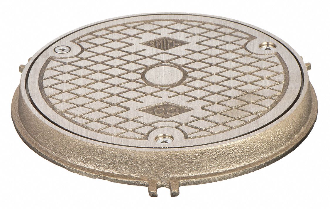 JAY R. SMITH MFG. CO, 6 1/2 in Overall Dia, 3/4 in Overall Ht, Floor ...