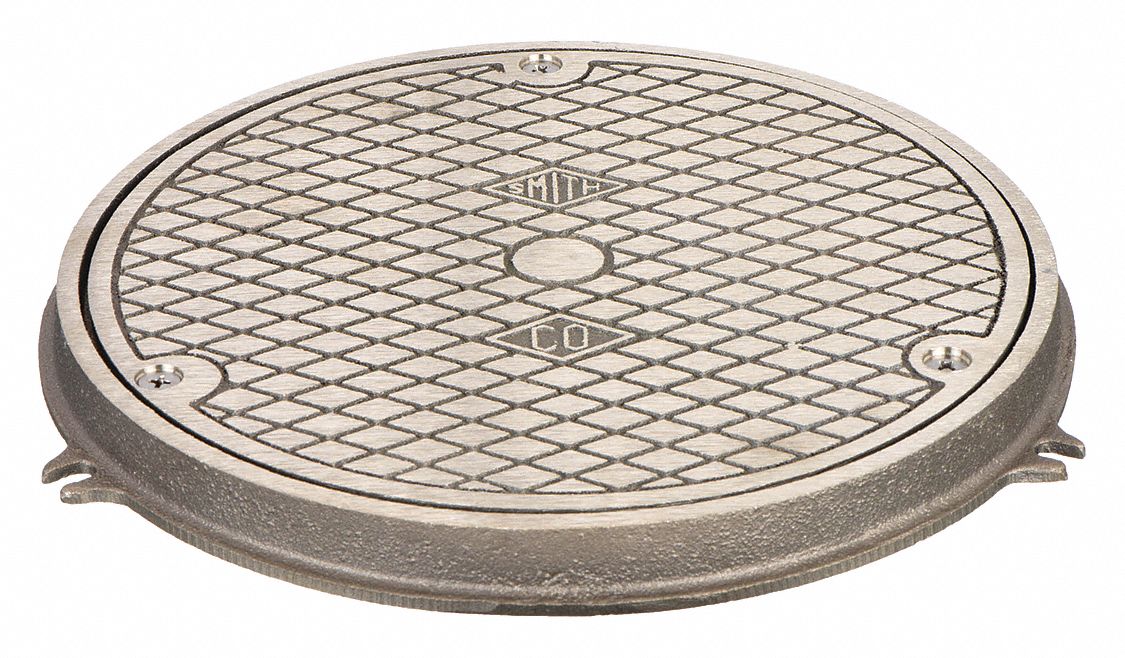 JAY R. SMITH MFG. CO, 8 1/2 in Overall Dia, 3/4 in Overall Ht, Floor ...