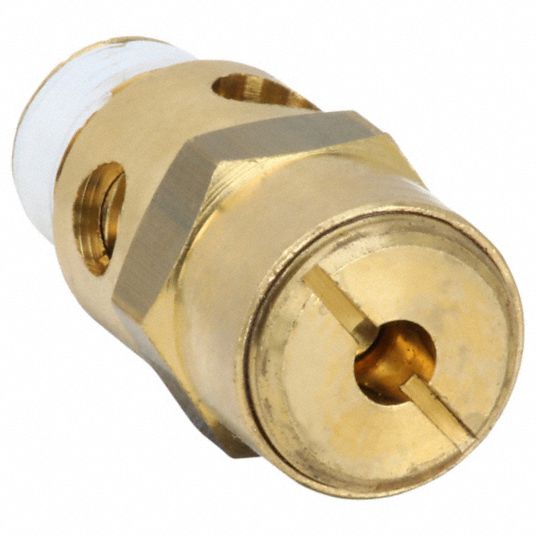 1/4 in MNPT, Brass Body, Vacuum Relief Valve - 20RF86|A-4000-144 - Grainger