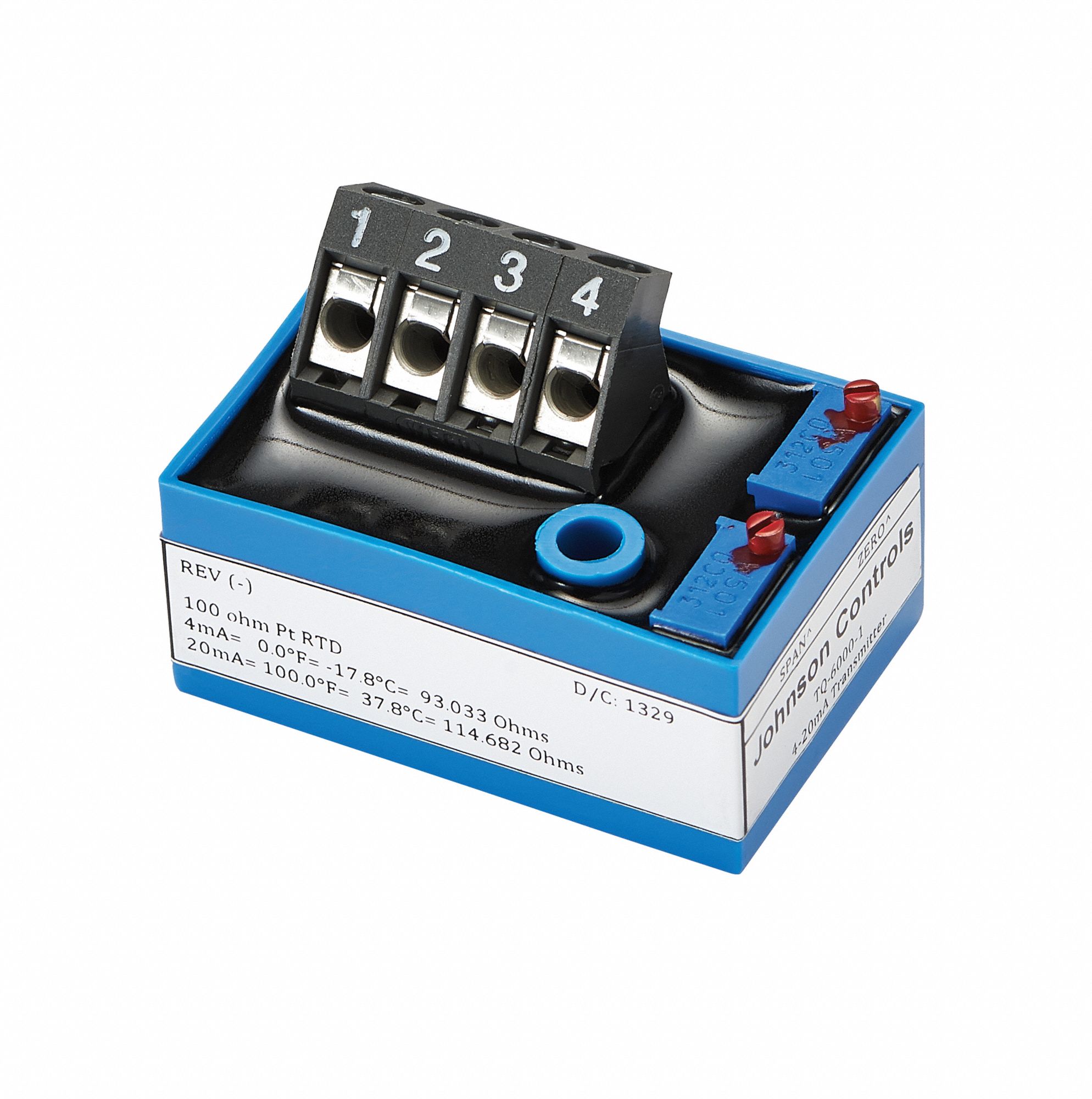 JOHNSON CONTROLS, Temp Sensor,Platinum,Black, Temperature Sensor ...