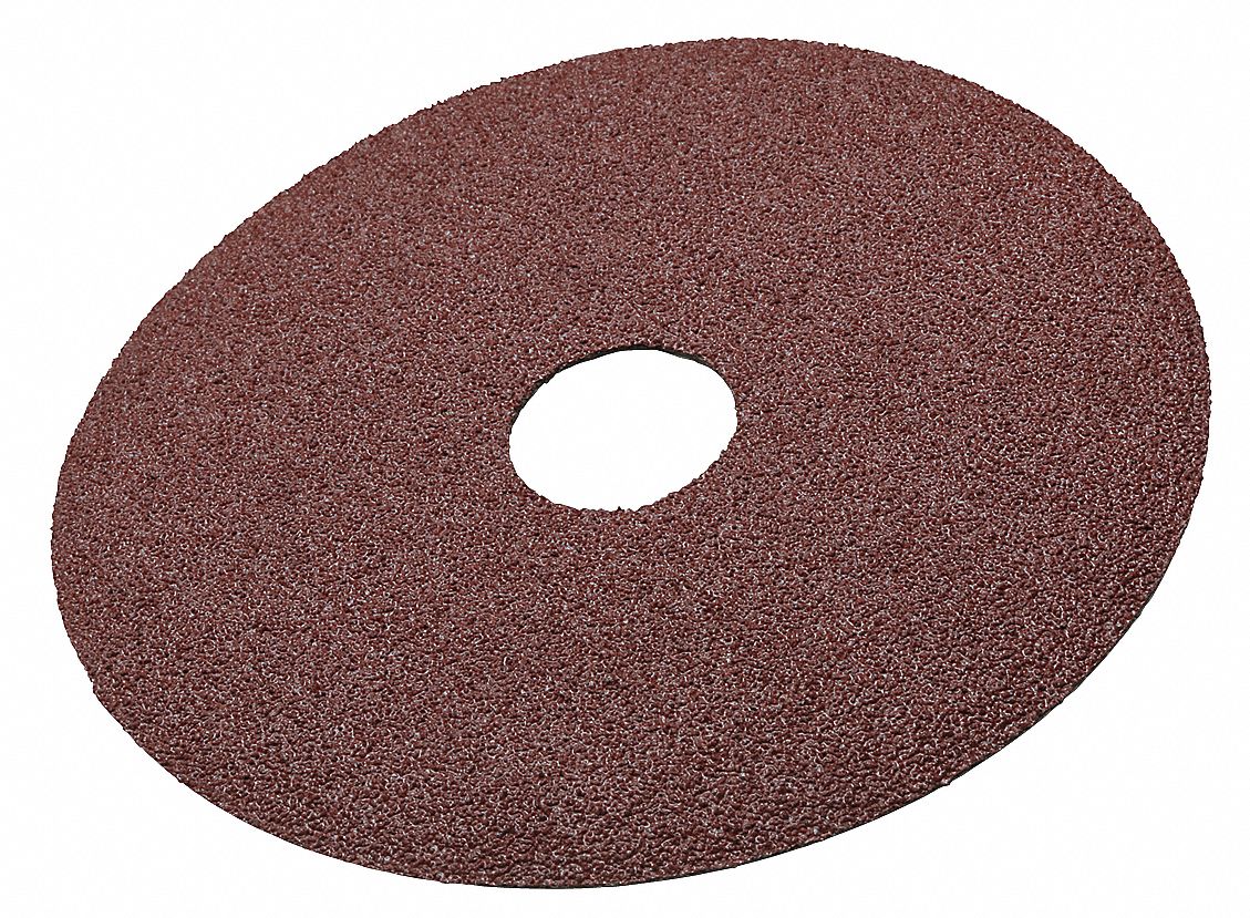 3M, 4" x 7/8", Aluminum Oxide, Fiber Disc - 20RV12|7010299971 - Grainger
