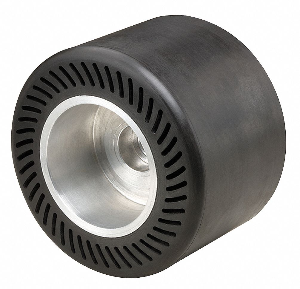 3M, 5 in Dia x 3 1/2 in W, 5/8 in Unthreaded-Arbor, Expander Wheel ...