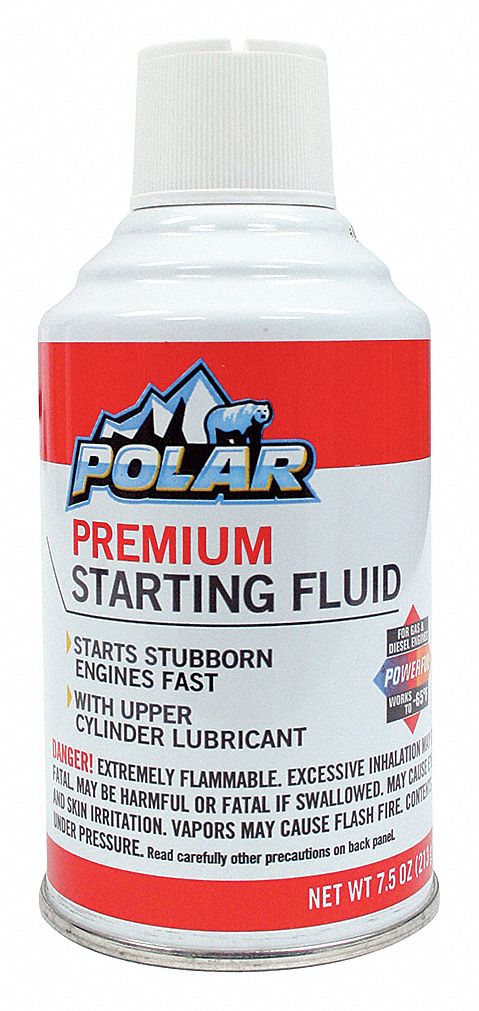 Starting Fluid,Aerosol Can,Clear,7.5 oz. - Grainger