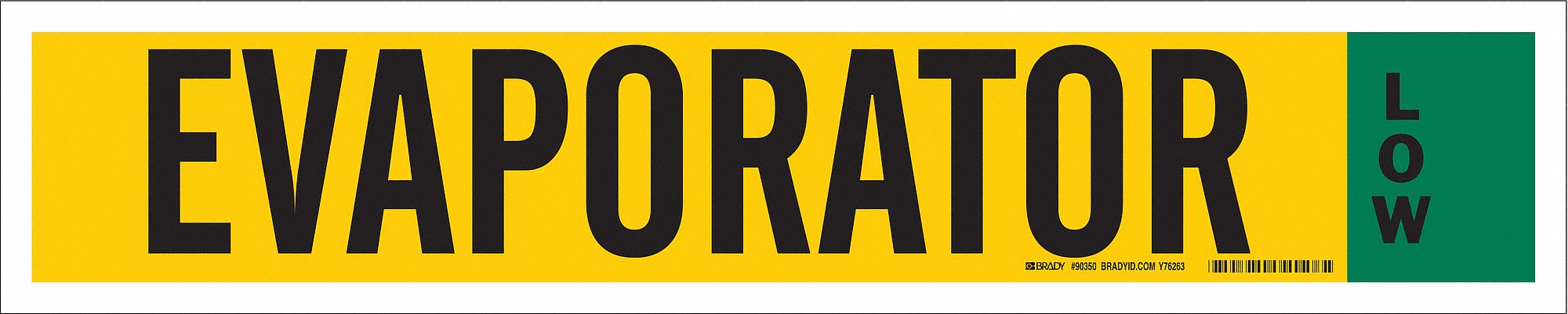 Fits 8 in and Larger Pipe O.D., 1 Pipe Markers, Ammonia Pipe Markers ...