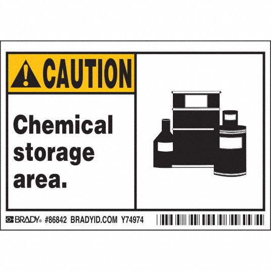 Polyester, Adhesive Sign Mounting, Label - 20RZ80|86842 - Grainger