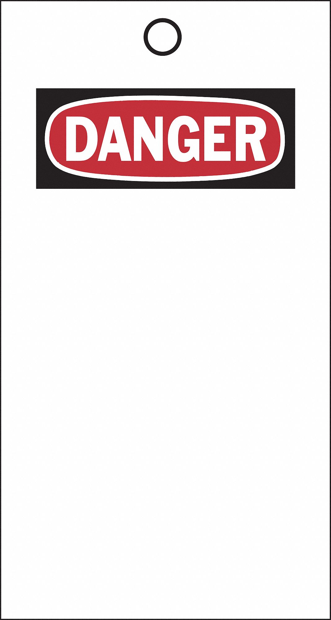 DANGER, 8 1/2 in x 4 in, Precut Tag Sheet - 20TA45|12778 - Grainger