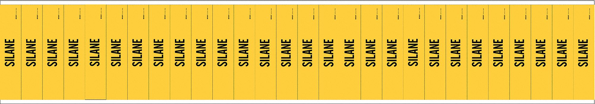 Silane, Yellow, Pipe Marker - 20TG70|91966 - Grainger