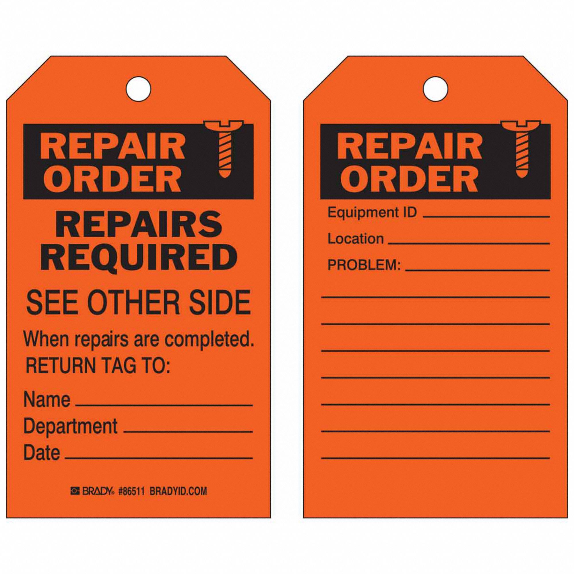 Maint, 4 in Wd, Tag - 20TH08|86511 - Grainger