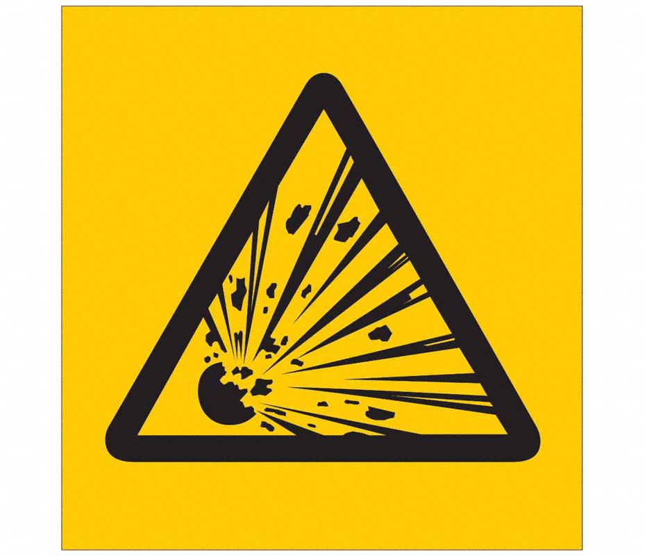 BRADY Etiqueta Pictograma RTK,Explosivo,PQ36 - Etiquetas Adhesivas ...